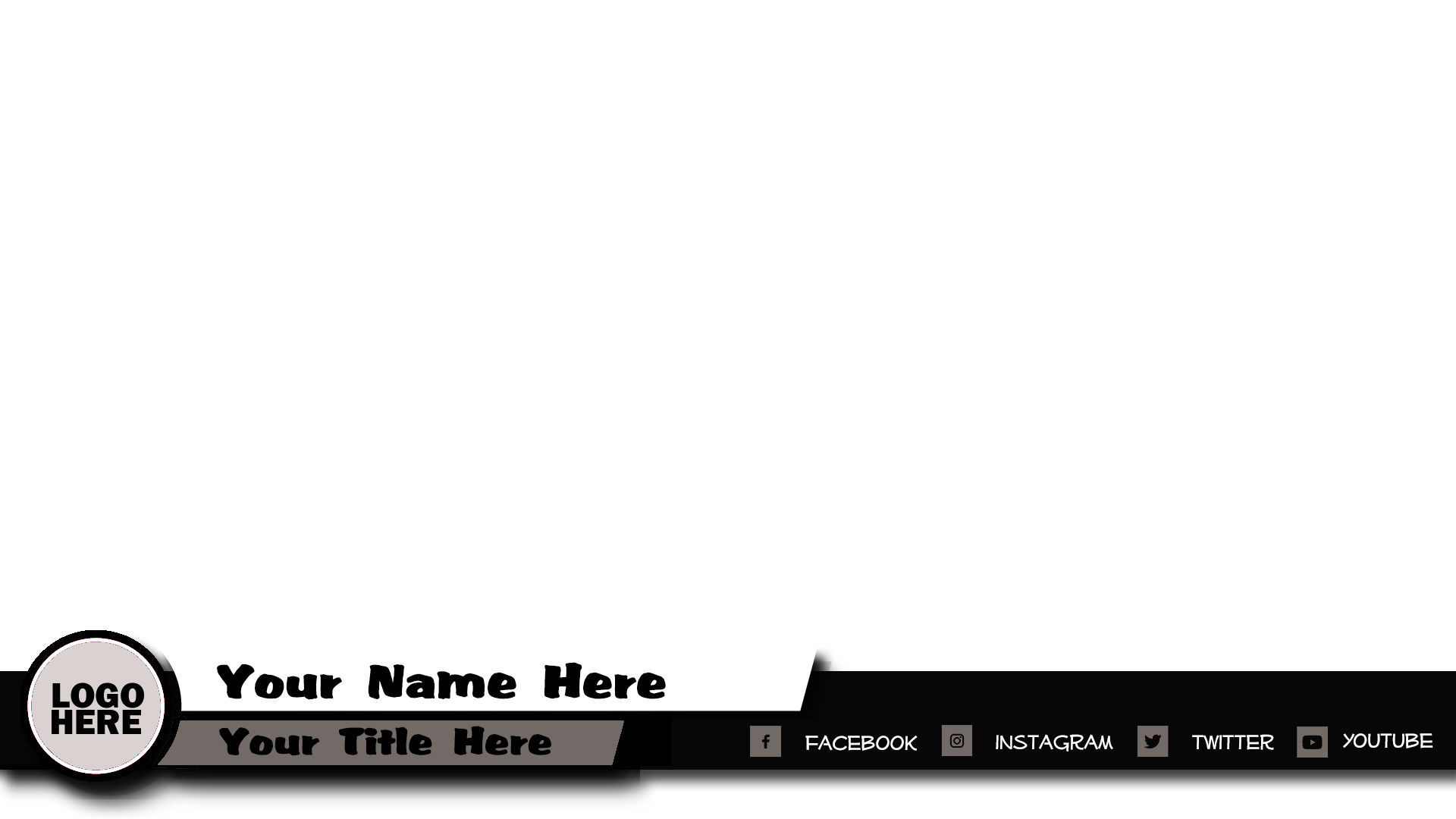 Streamyard Overlay Template Free